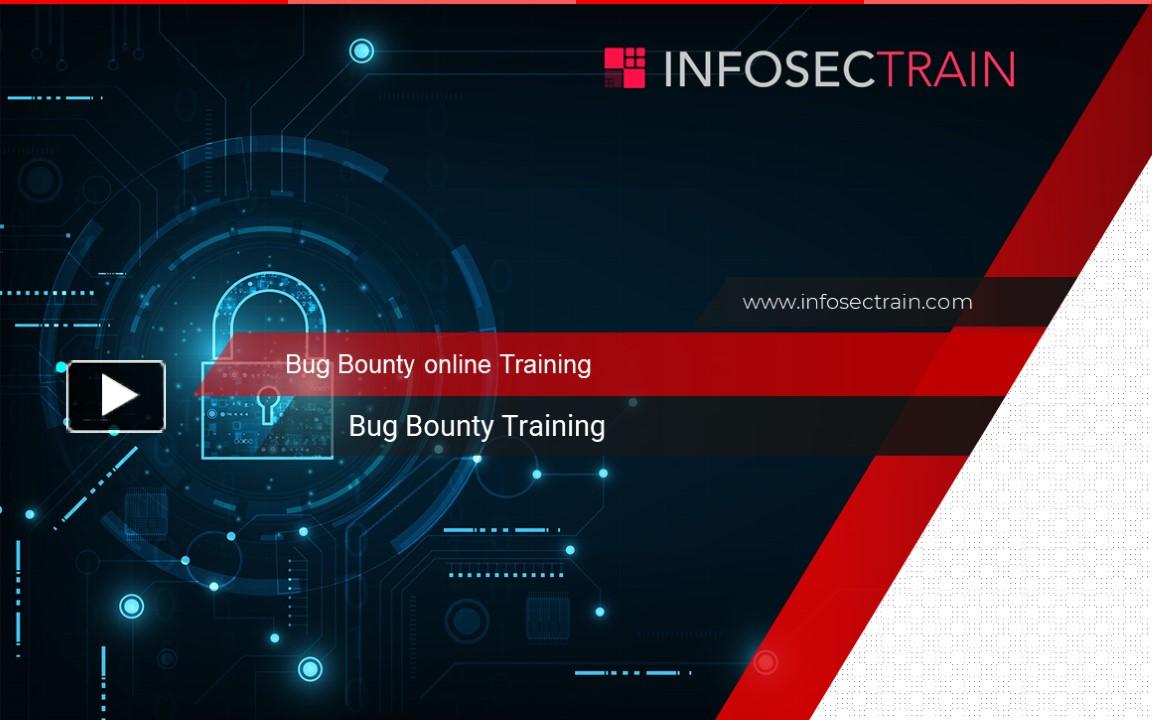 Bug Bounty online Training presentation | free to download
