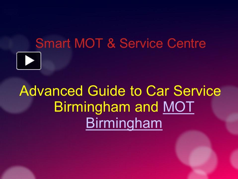 PPT – MOT Birmingham PowerPoint presentation | free to download - id ...