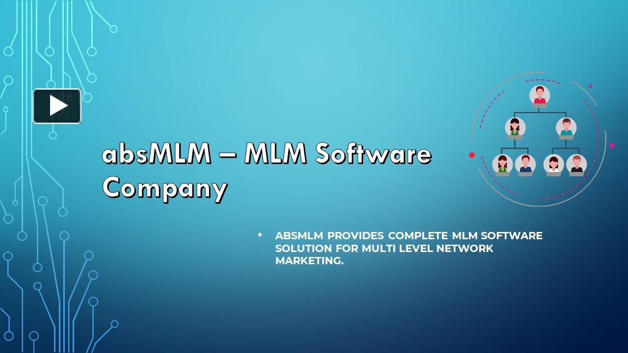 PPT – Best MLM Software development Company PowerPoint presentation ...