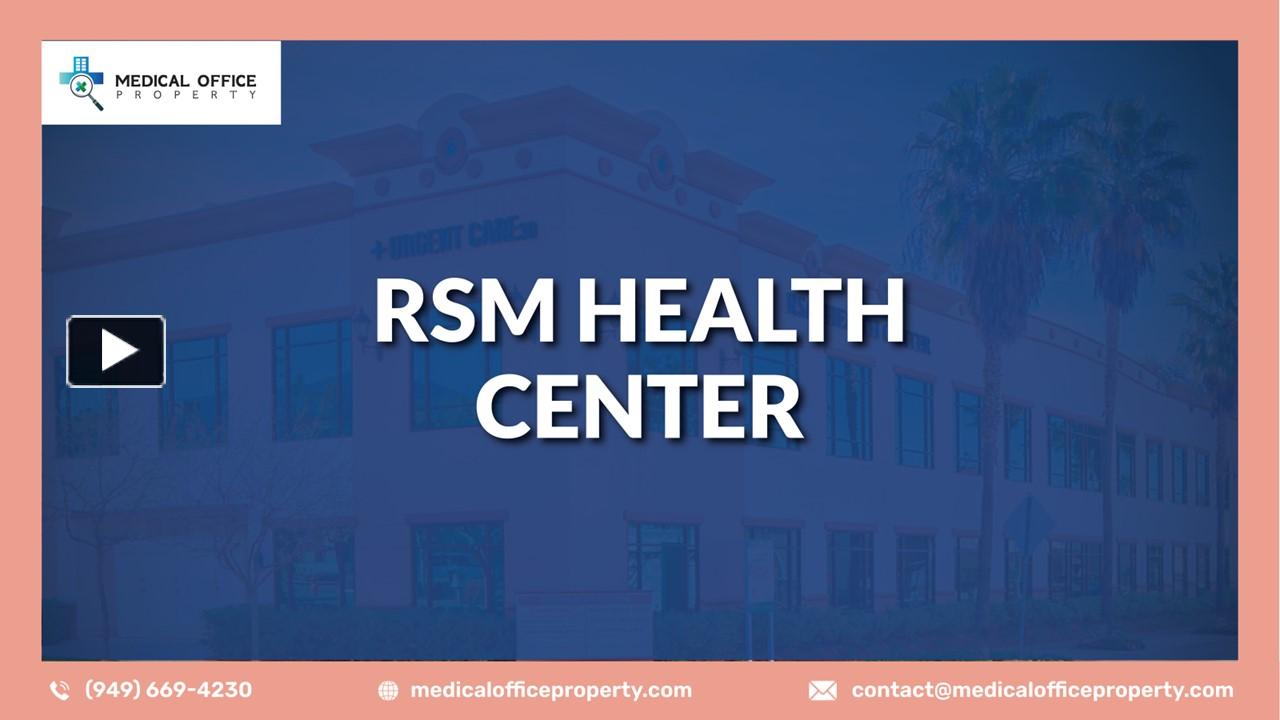 PPT – RSM Health Center PowerPoint presentation | free to download - id ...