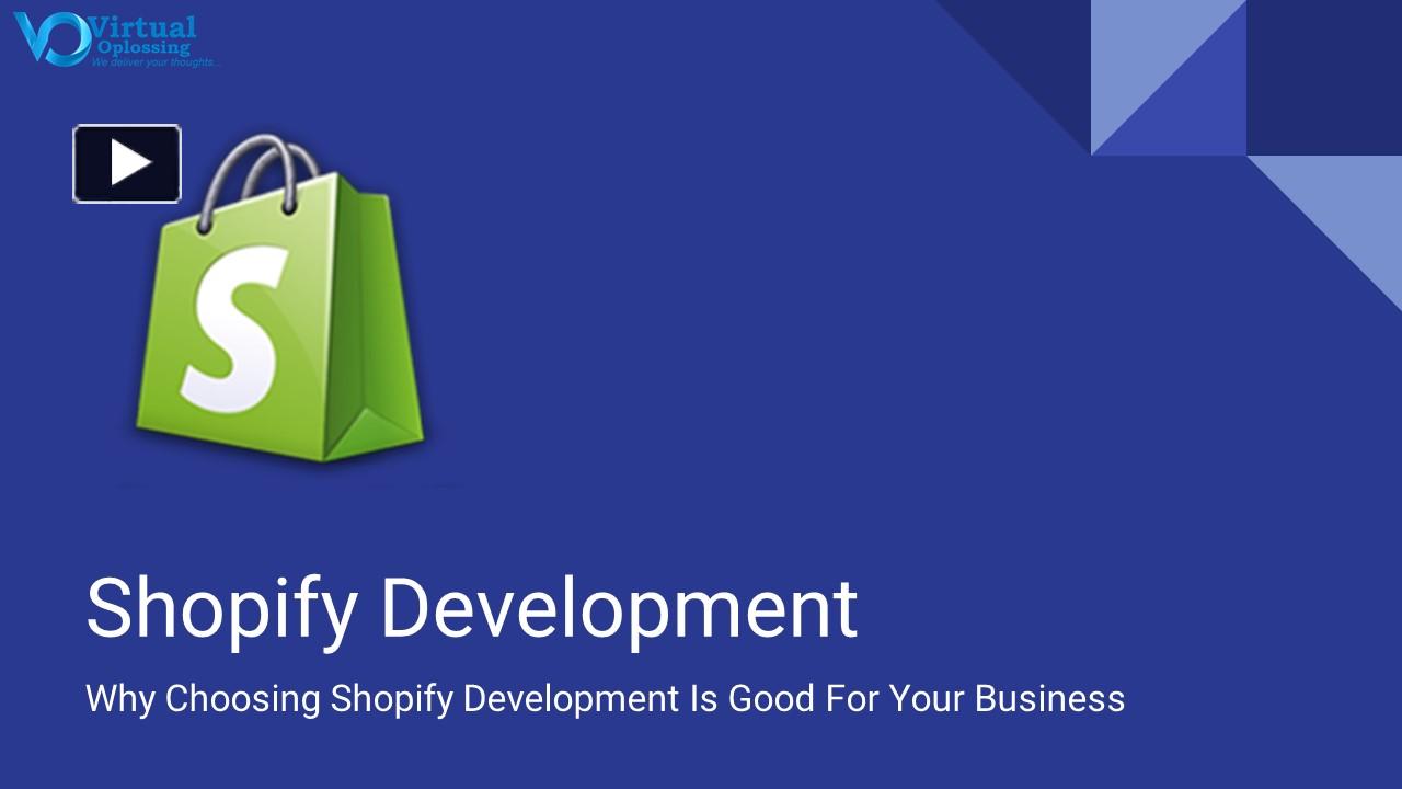 PPT – Why Choosing Shopify Website Development PowerPoint presentation ...