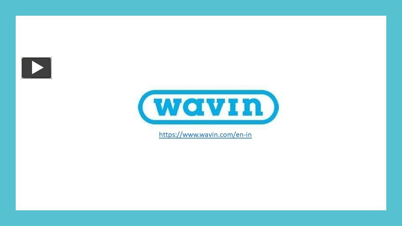 Wavin Vectus presentation | free to download