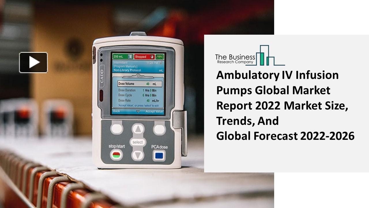 PPT – Global Ambulatory IV Infusion Pumps Market Highlights and ...