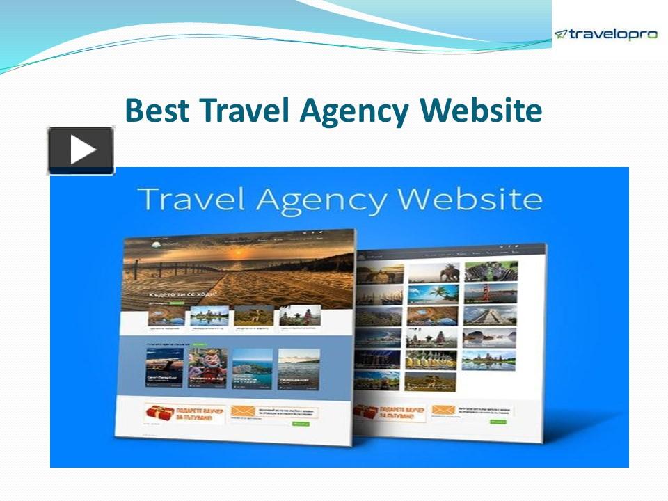 PPT – Best Travel Agency Website PowerPoint presentation | free to ...