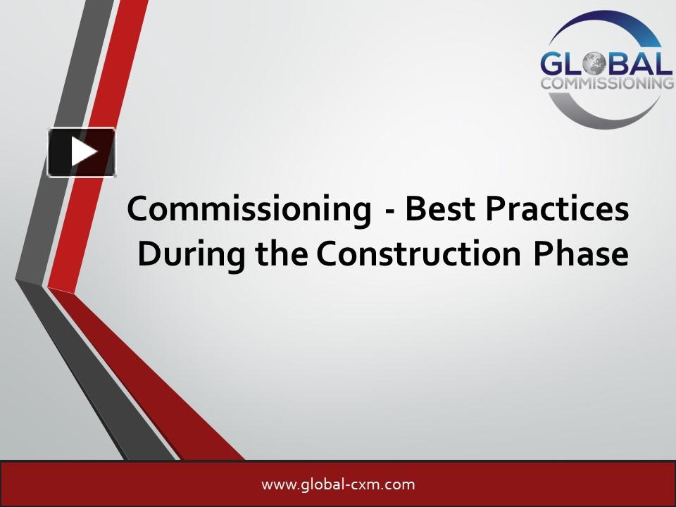 PPT – Commissioning - Best Practice During the Construction Phase ...