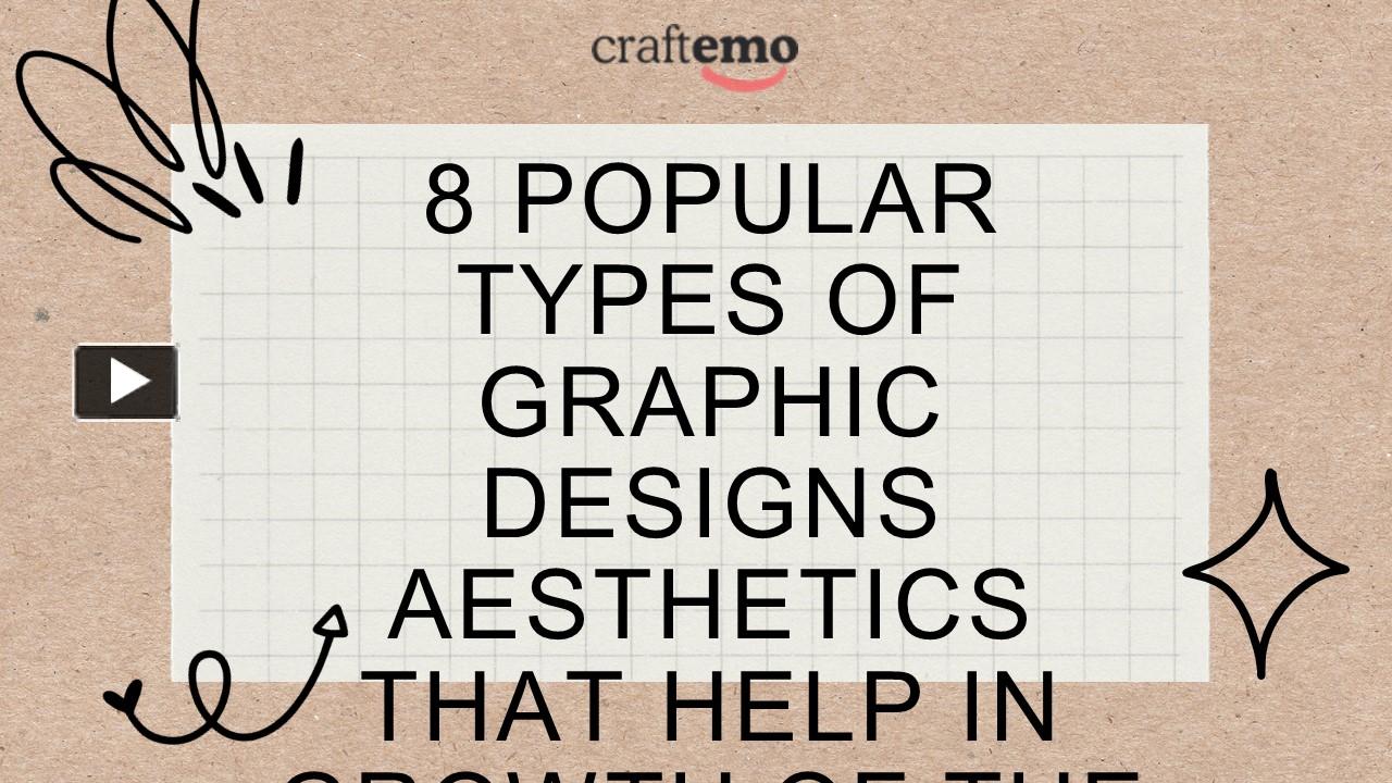 8 Popular Types of Graphic Designs Aesthetics that Help in growth of ...