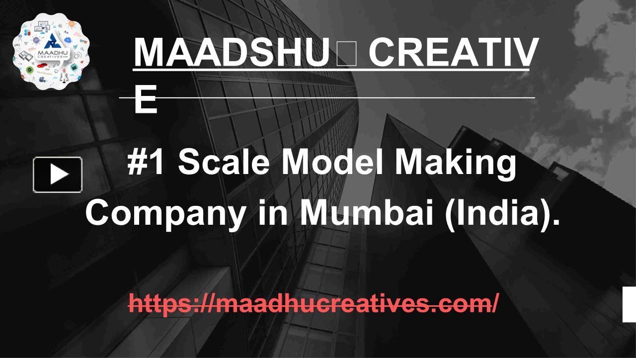 PPT – Miniature Scale Model Makers - Architectural Models - Engineering ...