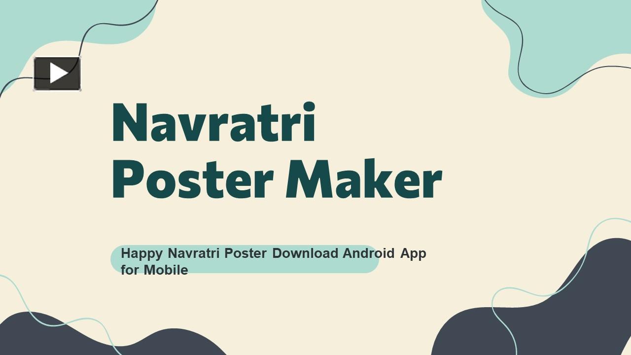PPT – Navratri Poster Maker - Happy Navratri Poster Download Android ...