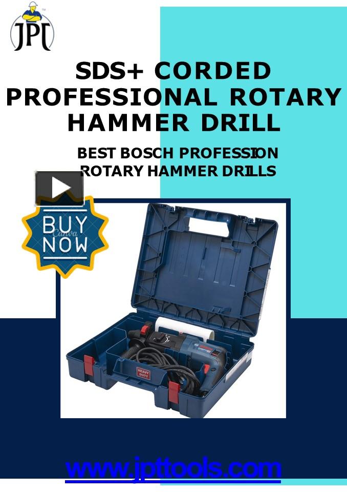 PPT – Best Corded Rotary Hammer Drill Driver - JPT TOOLS PowerPoint ...