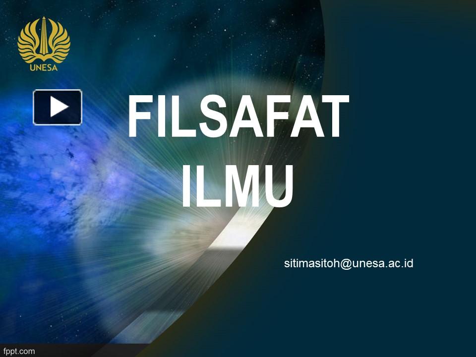 filsafat ilmu presentation | free to download