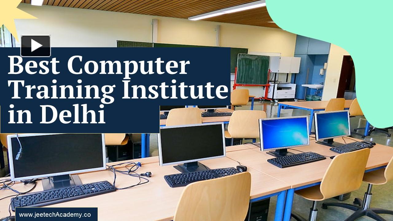 Best Computer Training Institute in Delhi (1) presentation | free to ...