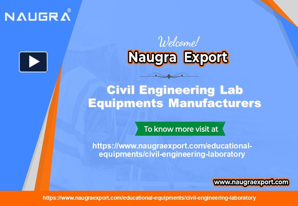 PPT – Civil Engineering Lab Equipments Manufacturers PowerPoint ...