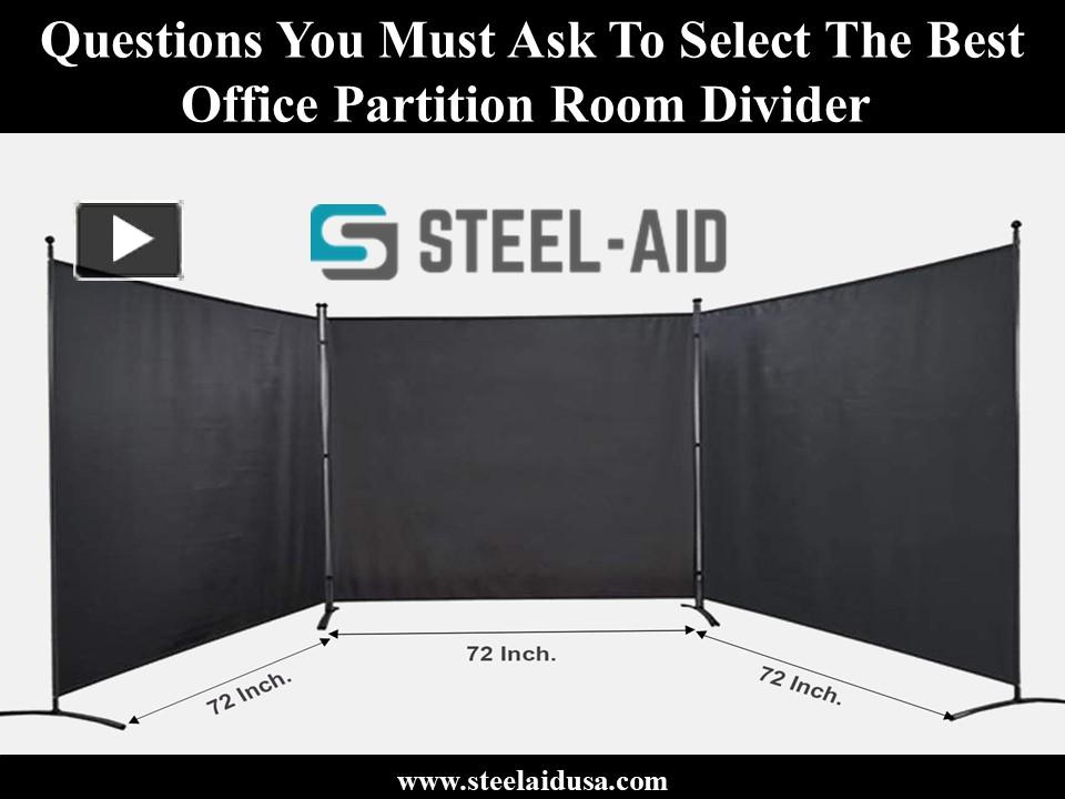 PPT – Questions You Must Ask To Select The Best Office Partition Room ...
