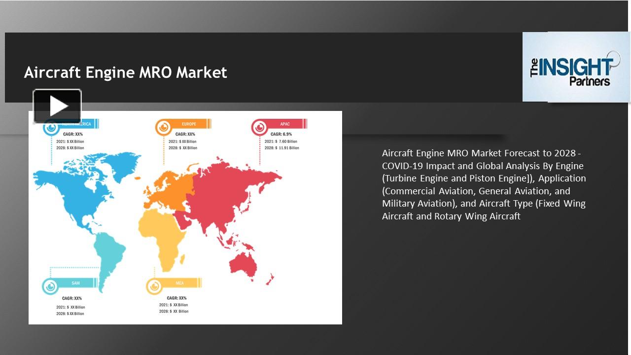 Aircraft Engine MRO Market presentation | free to download