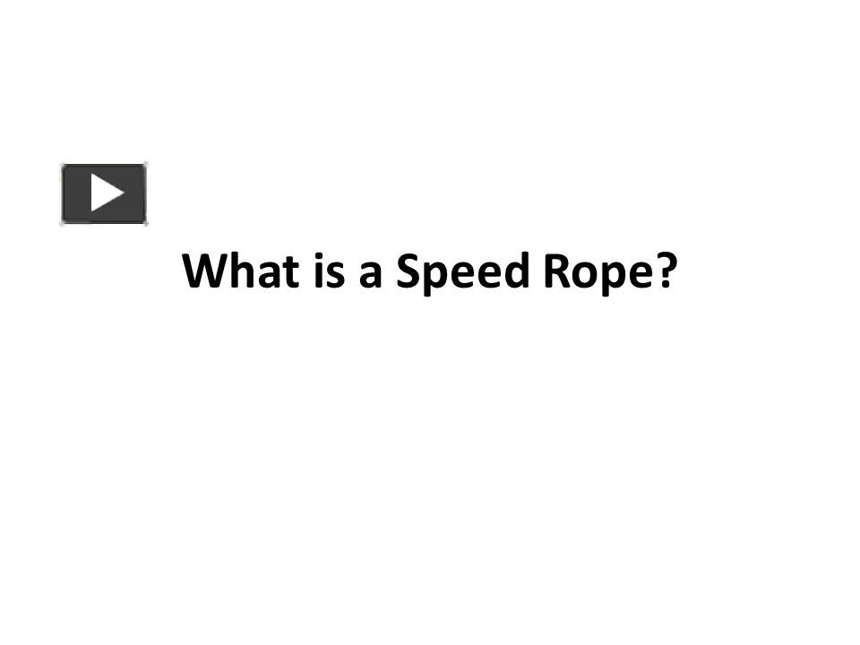 What is a Jump Rope? presentation | free to download