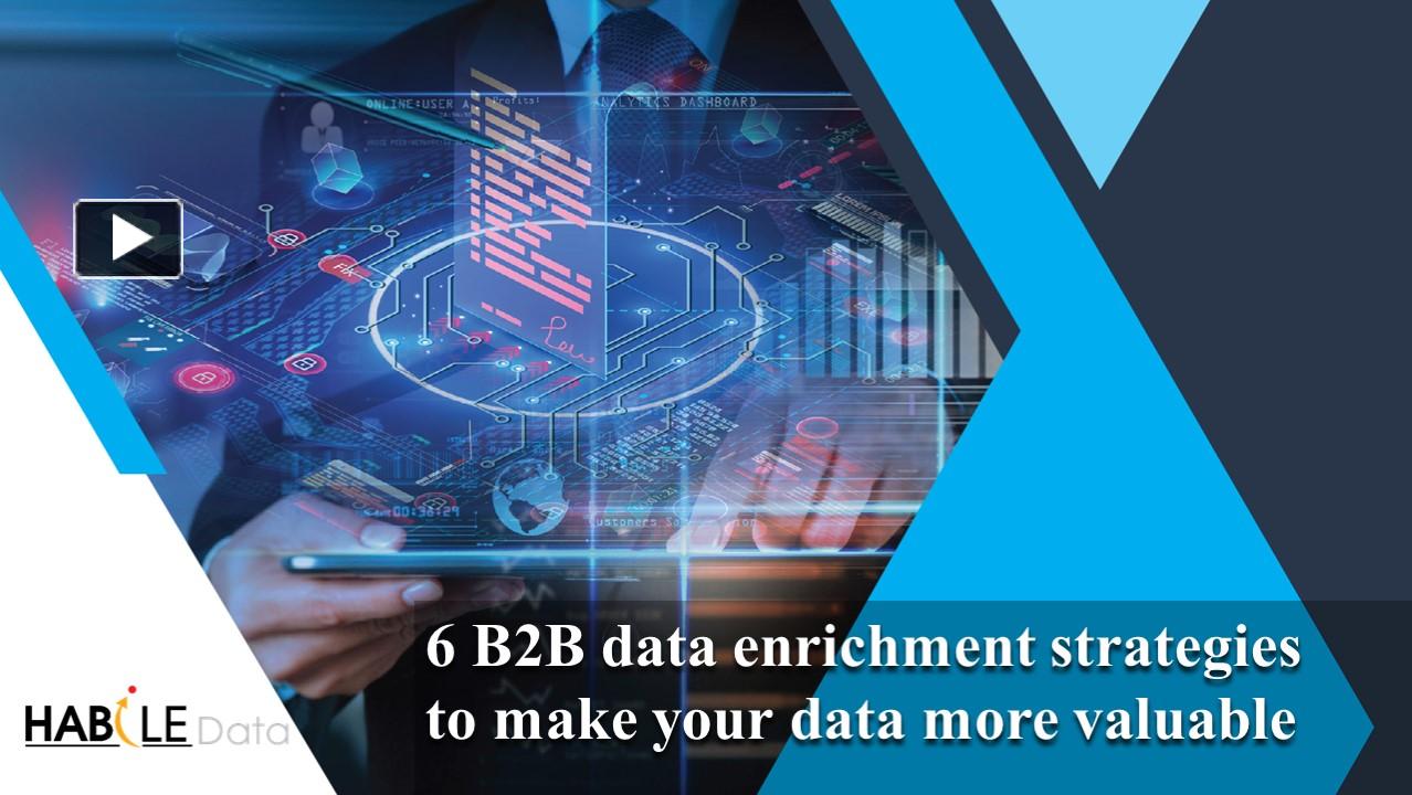PPT – 6 B2B Data Enrichment Strategies to Make Your Data More Valuable ...