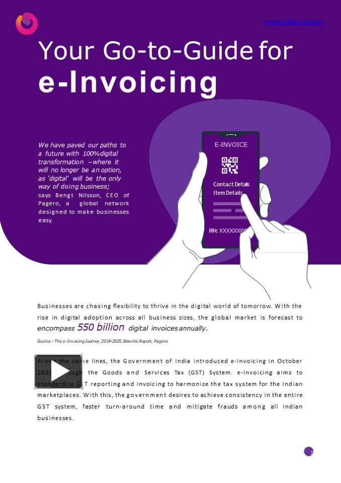 Your Complete Guide for e-Invoicing (1) presentation | free to download