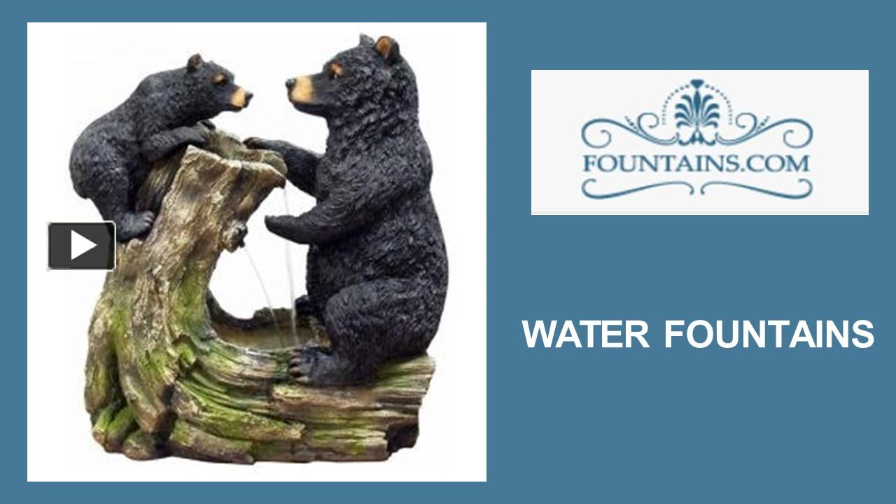 PPT – Water Features - FOUNTAINS PowerPoint presentation | free to ...