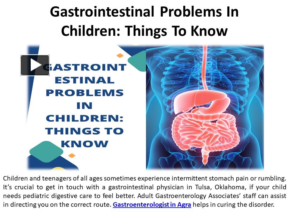 Relevant Information About Childhood Digestive Disorders presentation ...