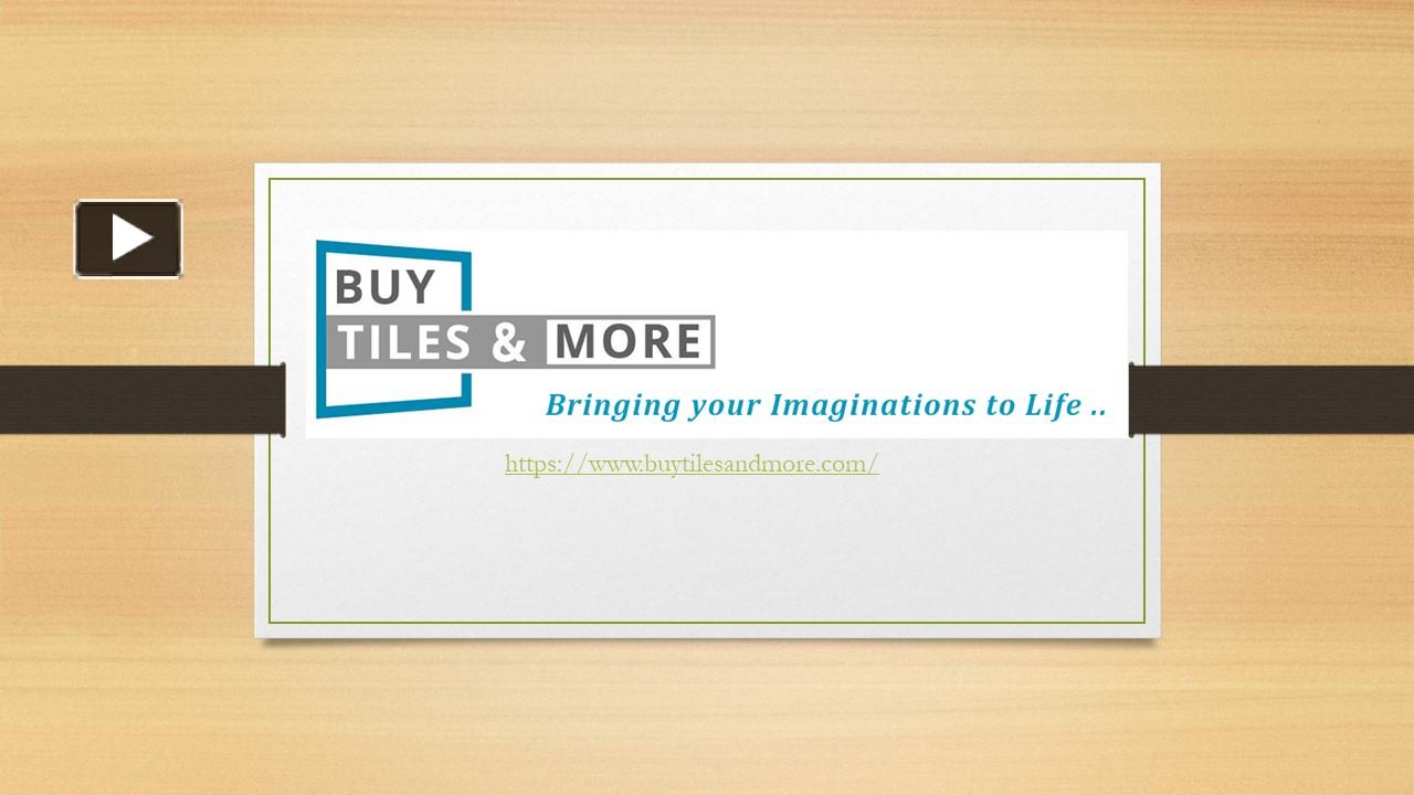 PPT – Natural stone tile PowerPoint presentation | free to download ...