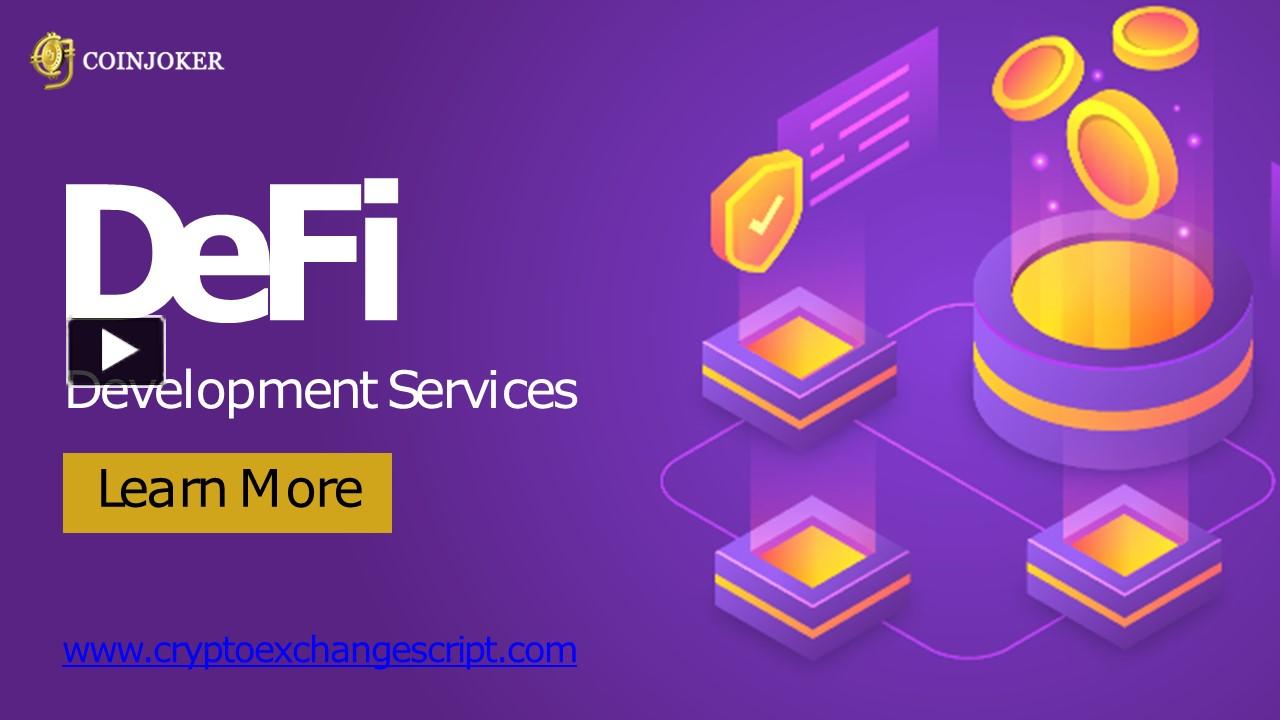 How To Start DeFi Platform - An Overview presentation | free to download