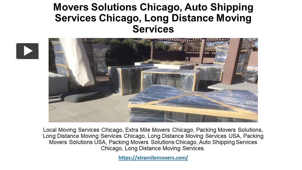 PPT – Extra Mile Movers Illinois, Local Moving Services Illinois, Long ...
