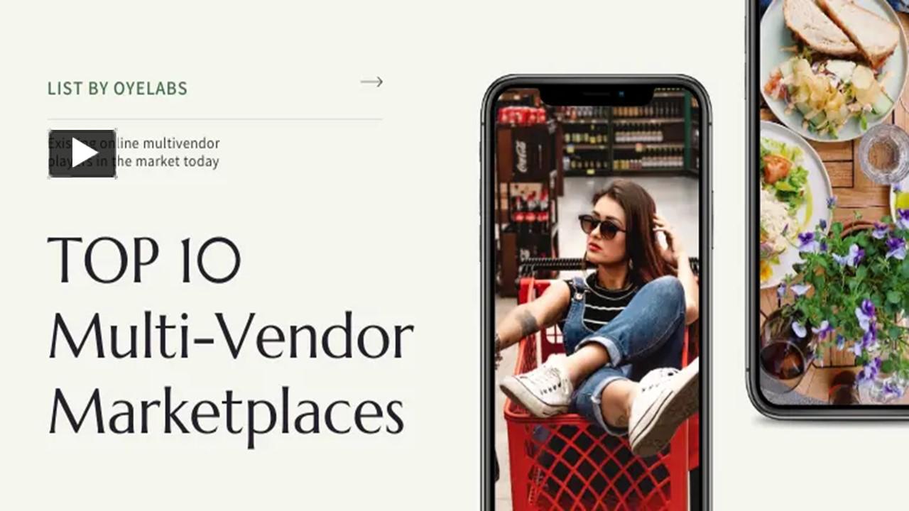 Best Multi Vendor Marketplace Platforms presentation | free to download