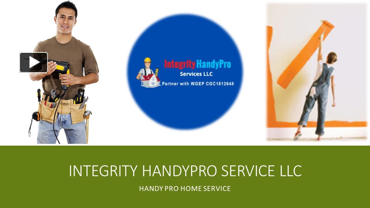 How to Choose a Good Handyman Tampa presentation | free to download