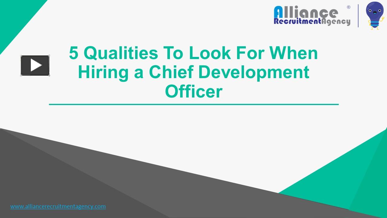 PPT – Chief Development Officer Recruitment Agency - CDO Staffing ...
