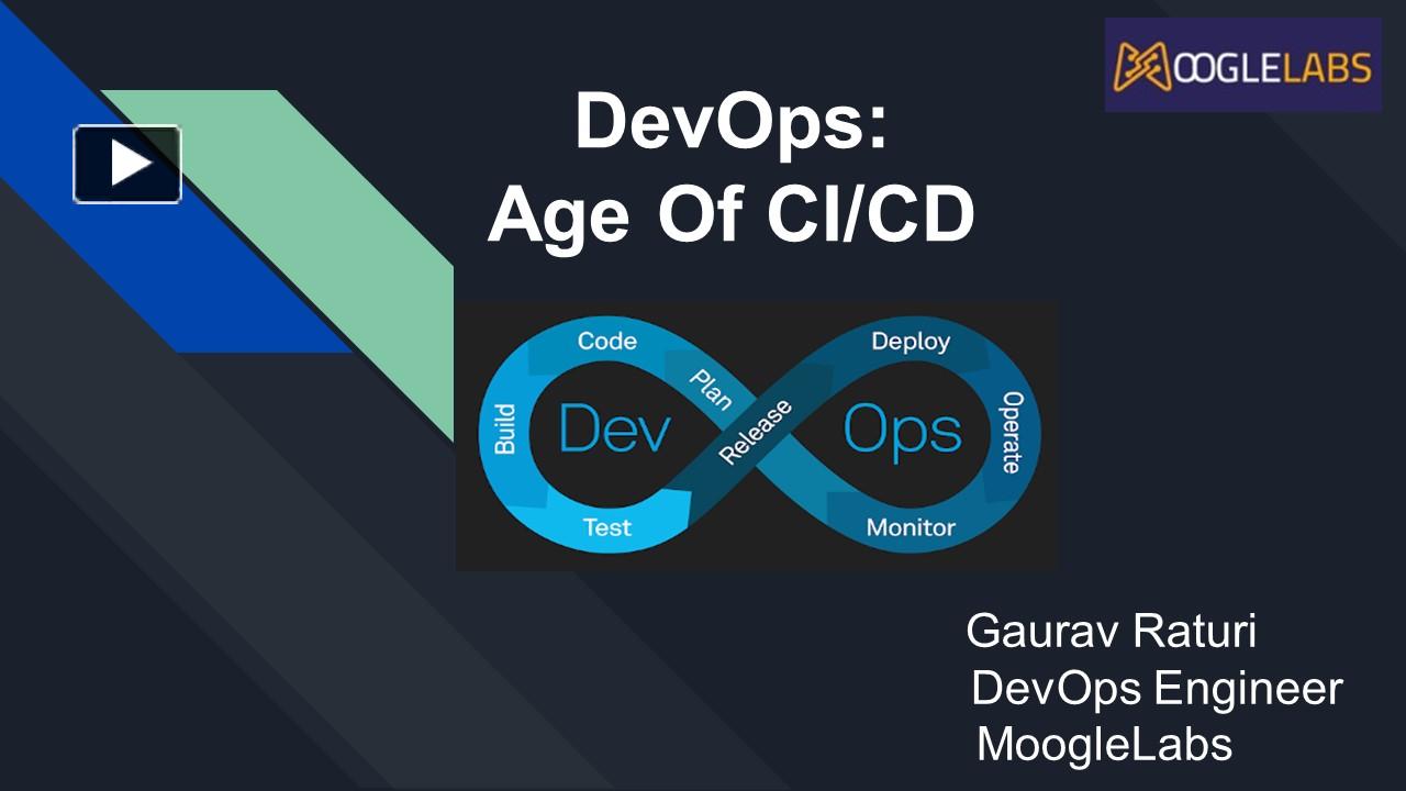 DevOps: Age Of CI/CD presentation | free to download