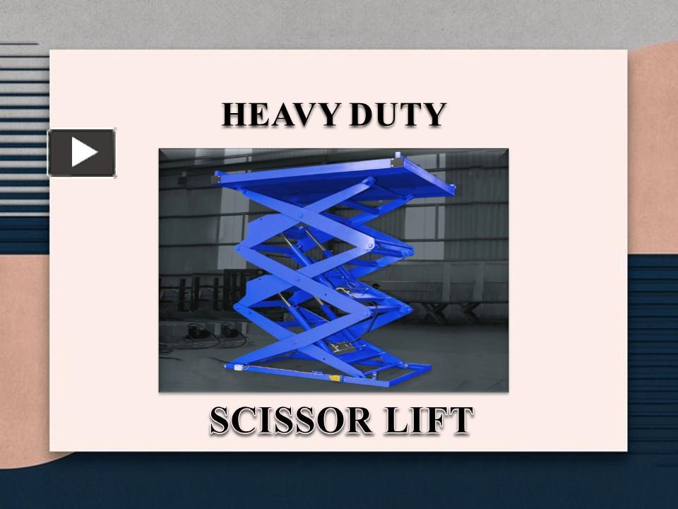 PPT – Heavy Duty Scissor Lift,Zero Scissor Lift,Pit Mounted Scissor ...