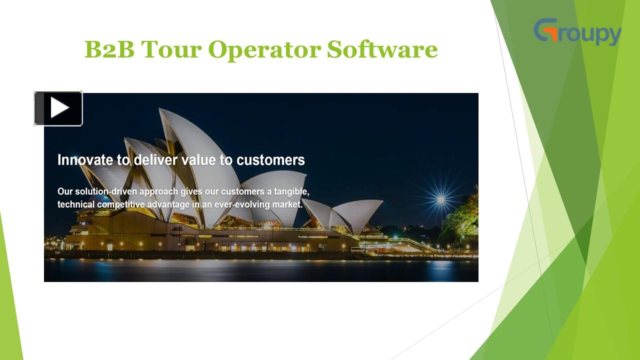 PPT – B2B Tour Operator Software PowerPoint presentation | free to ...