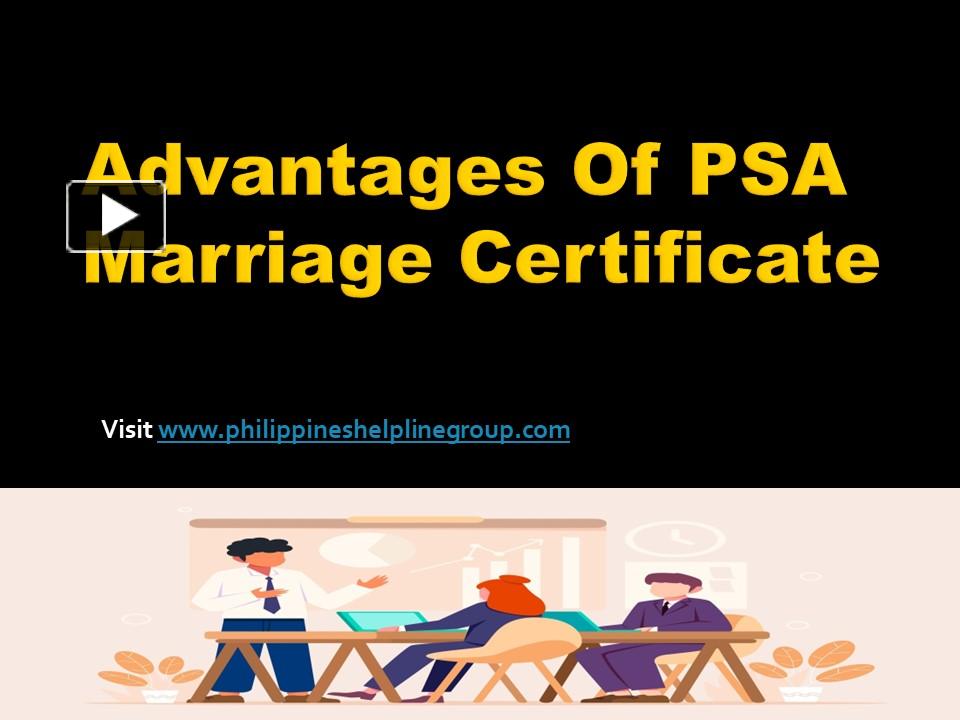 PPT – PSA MARRIAGE CERTIFICATE PowerPoint presentation | free to ...