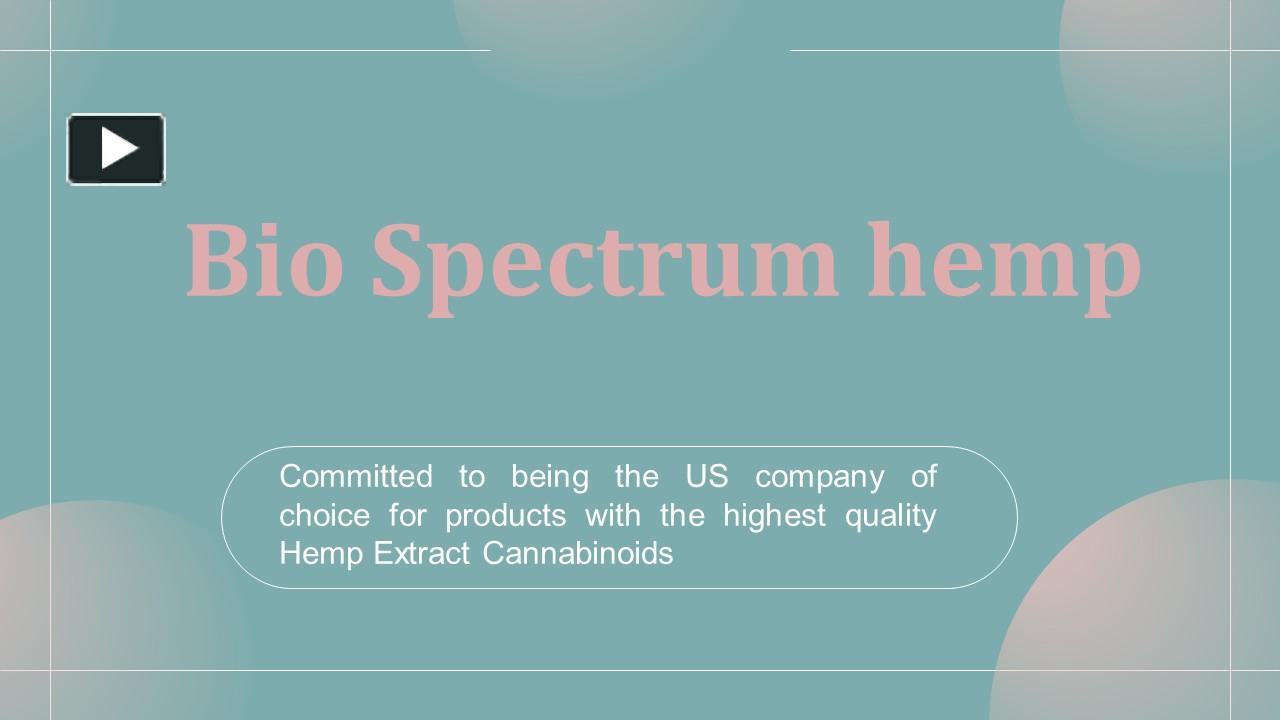PPT – Bio spectum PowerPoint presentation | free to download - id ...