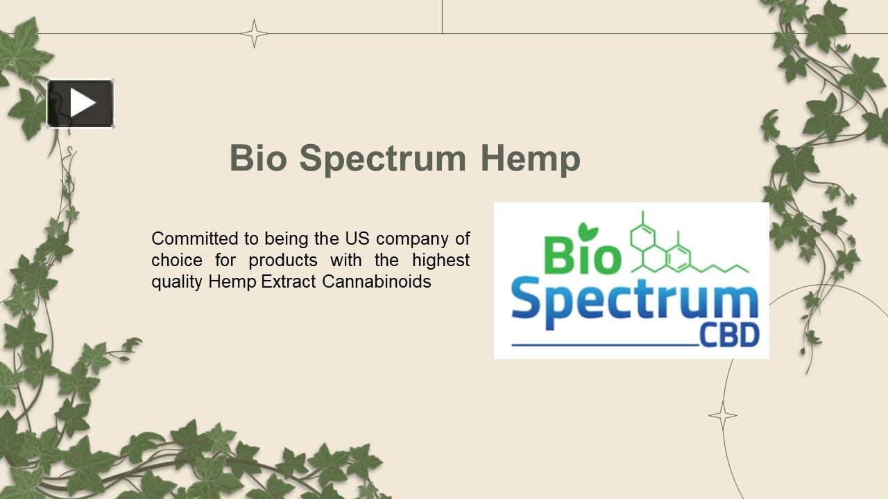 PPT – Bio spectrum PowerPoint presentation | free to download - id ...