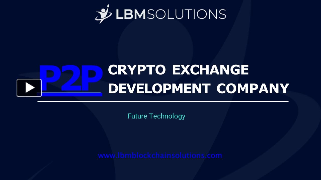 PPT – P2P Crypto Exchange Development... PowerPoint presentation | free ...