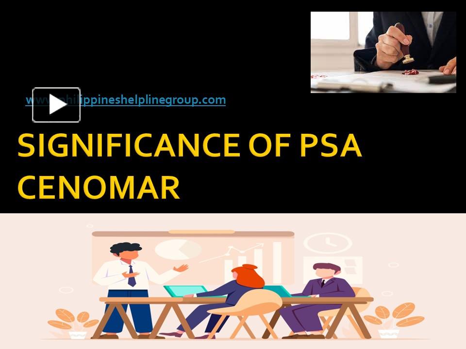 PPT – PSA CENOMAR PowerPoint presentation | free to download - id ...