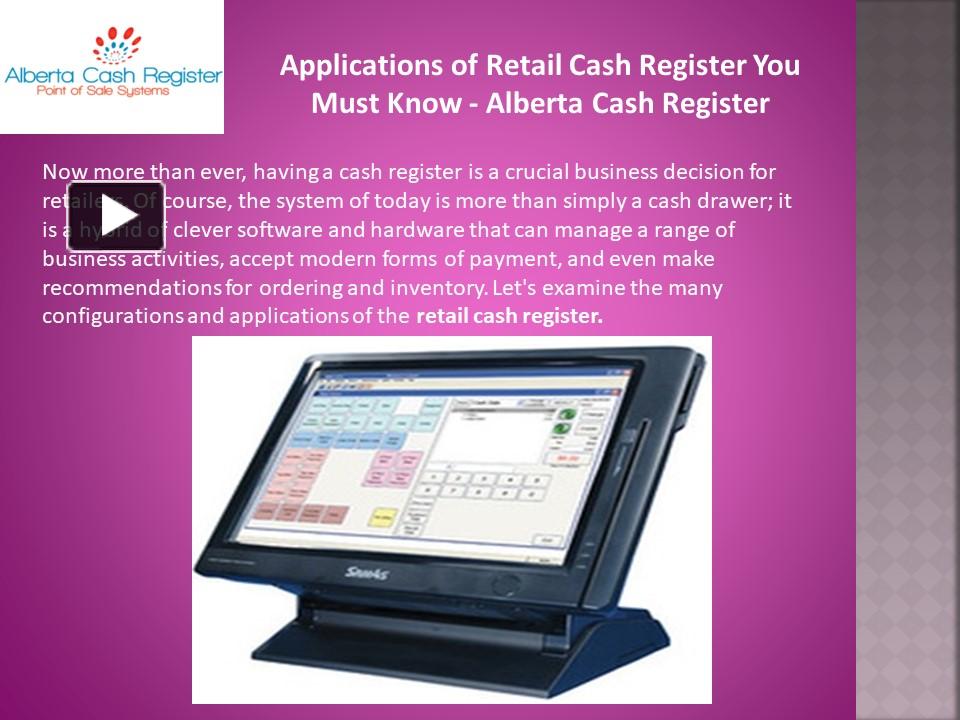 PPT – Retail Cash Register - Alberta Cash Register (1) PowerPoint ...