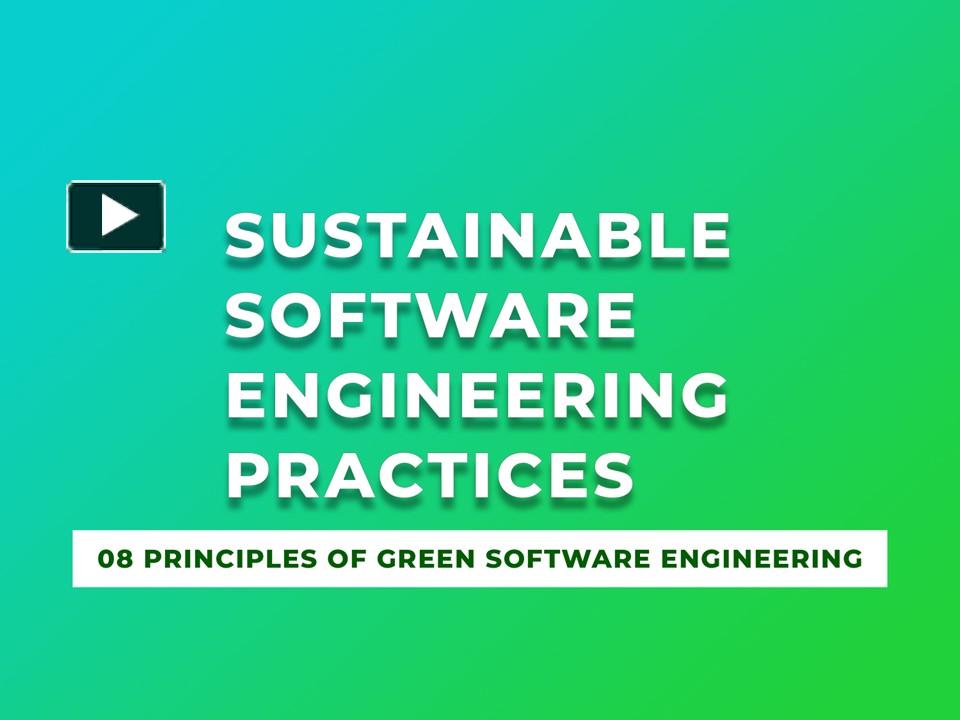 Green Coding- Paving the Way Toward a Greener Cloud presentation | free ...