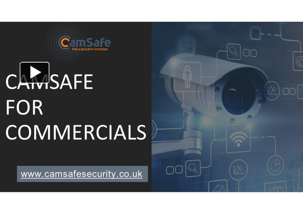 Commercial Security Solution UK | CamSafe presentation | free to download