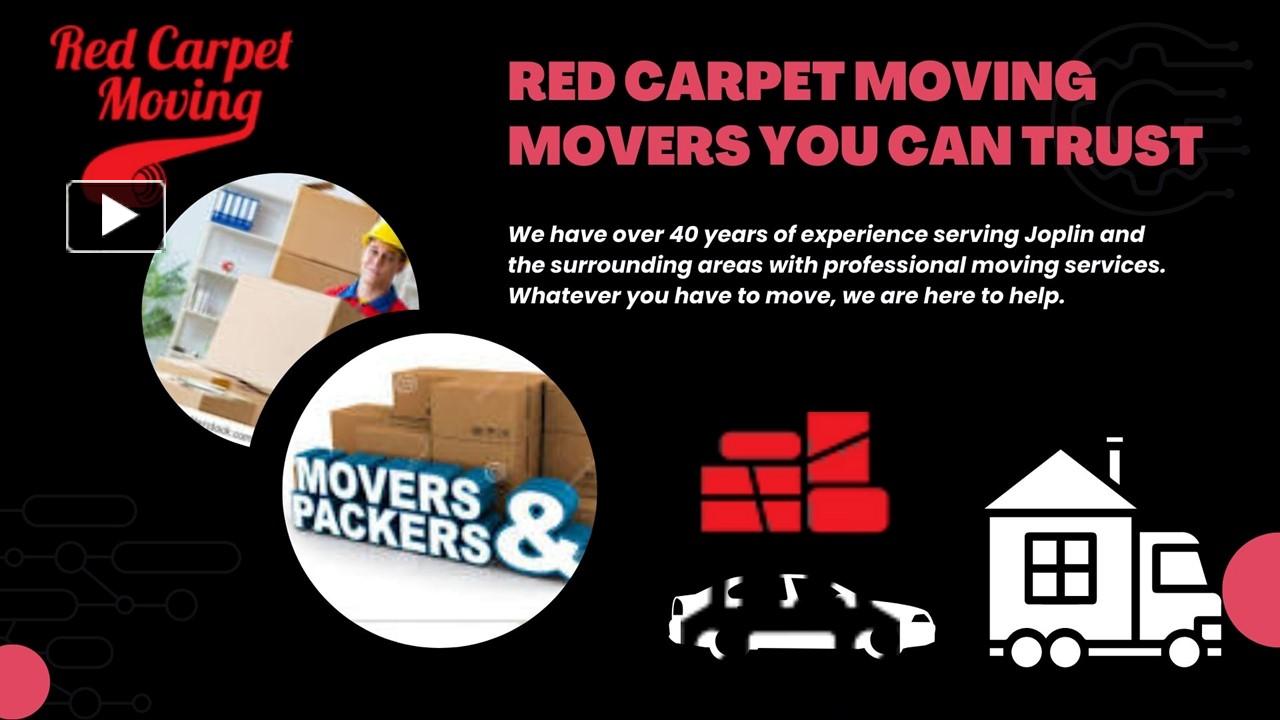 PPT – Red Carpet Moving - Best Moving Company In Joplin PowerPoint ...