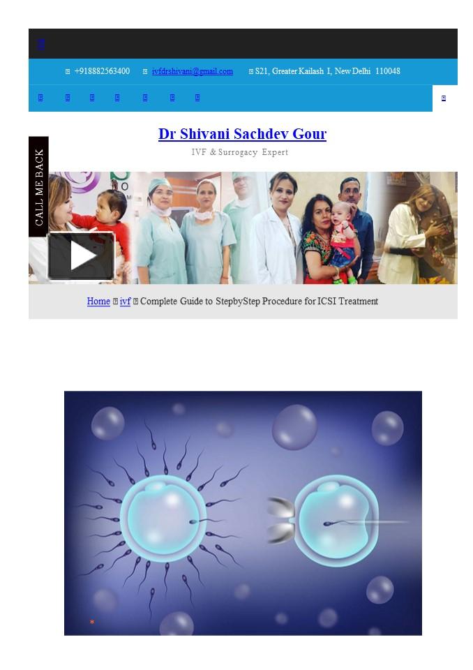 Complete Guide to Step-by-Step Procedure for ICSI Treatment ...