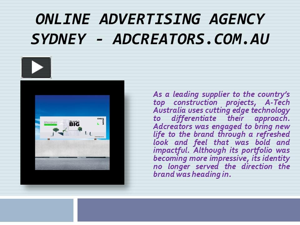 PPT – Online Advertising Agency Sydney - adcreators.com.au (4 ...