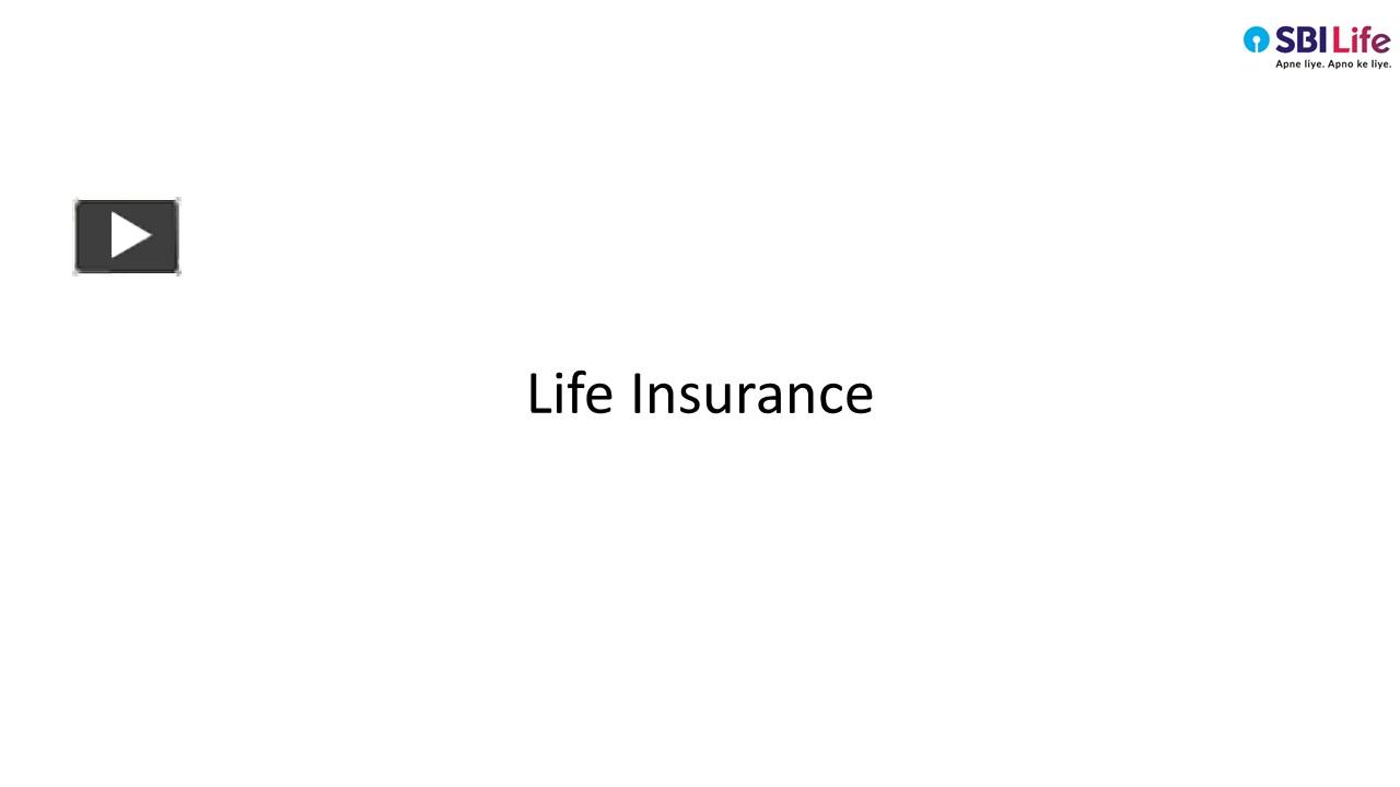 Life Insurance presentation | free to download
