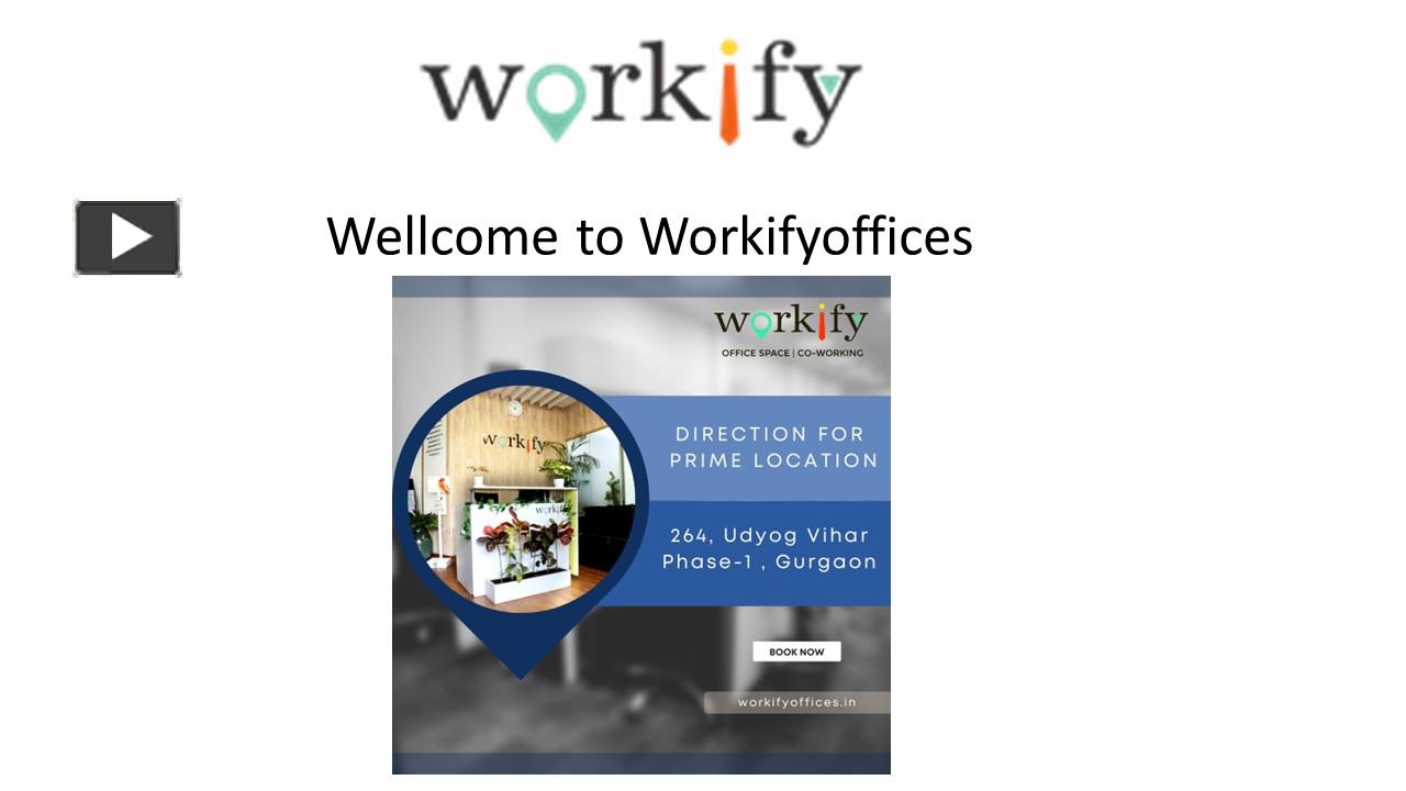 Best shared office space in gurgaon presentation | free to download