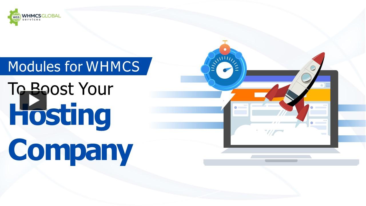 Modules for WHMCS to Boost Your Hosting Company presentation | free to ...