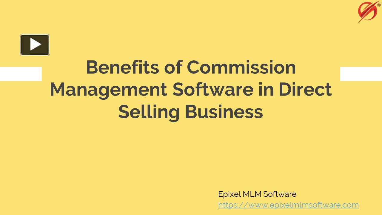Commission Management Software: A Productive Way to Manage Your Direct ...