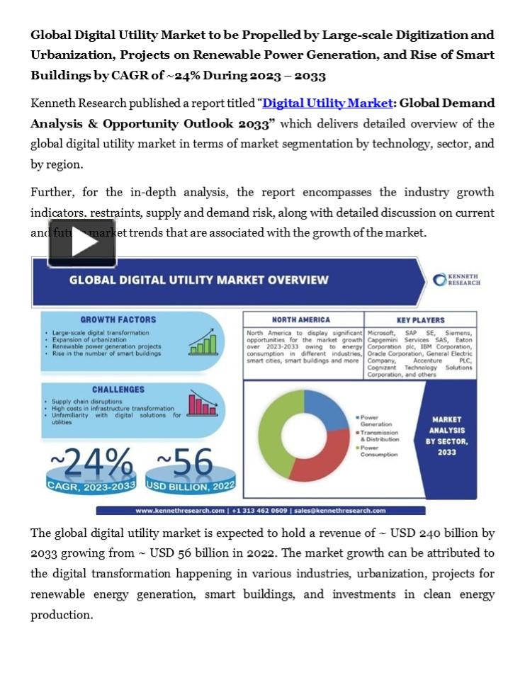 PPT – Digital Utility Market Analysis Pr PowerPoint presentation | free ...