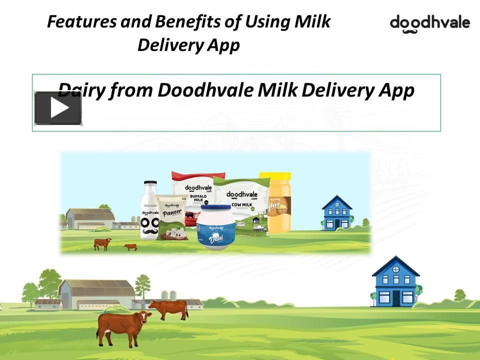 PPT – Farm Fresh Milk Delivery App in Delhi NCR PowerPoint presentation ...