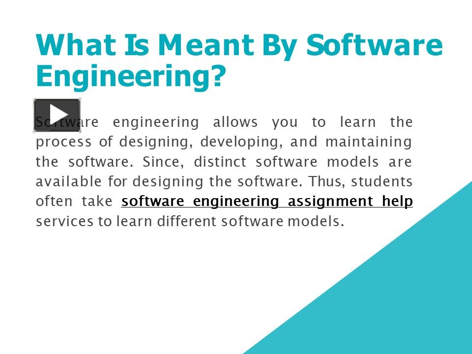 PPT – What Is Meant By Software Engineering? PowerPoint presentation ...